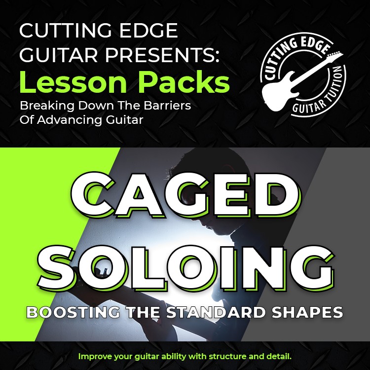 Cutting Edge CAGED Soloing: Boosting The Standard Shapes