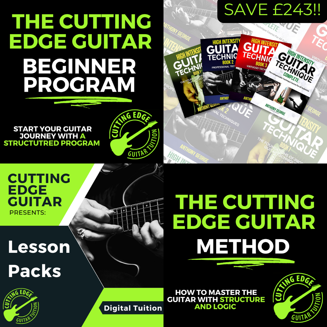 The Cutting Edge Guitar Complete Bundle